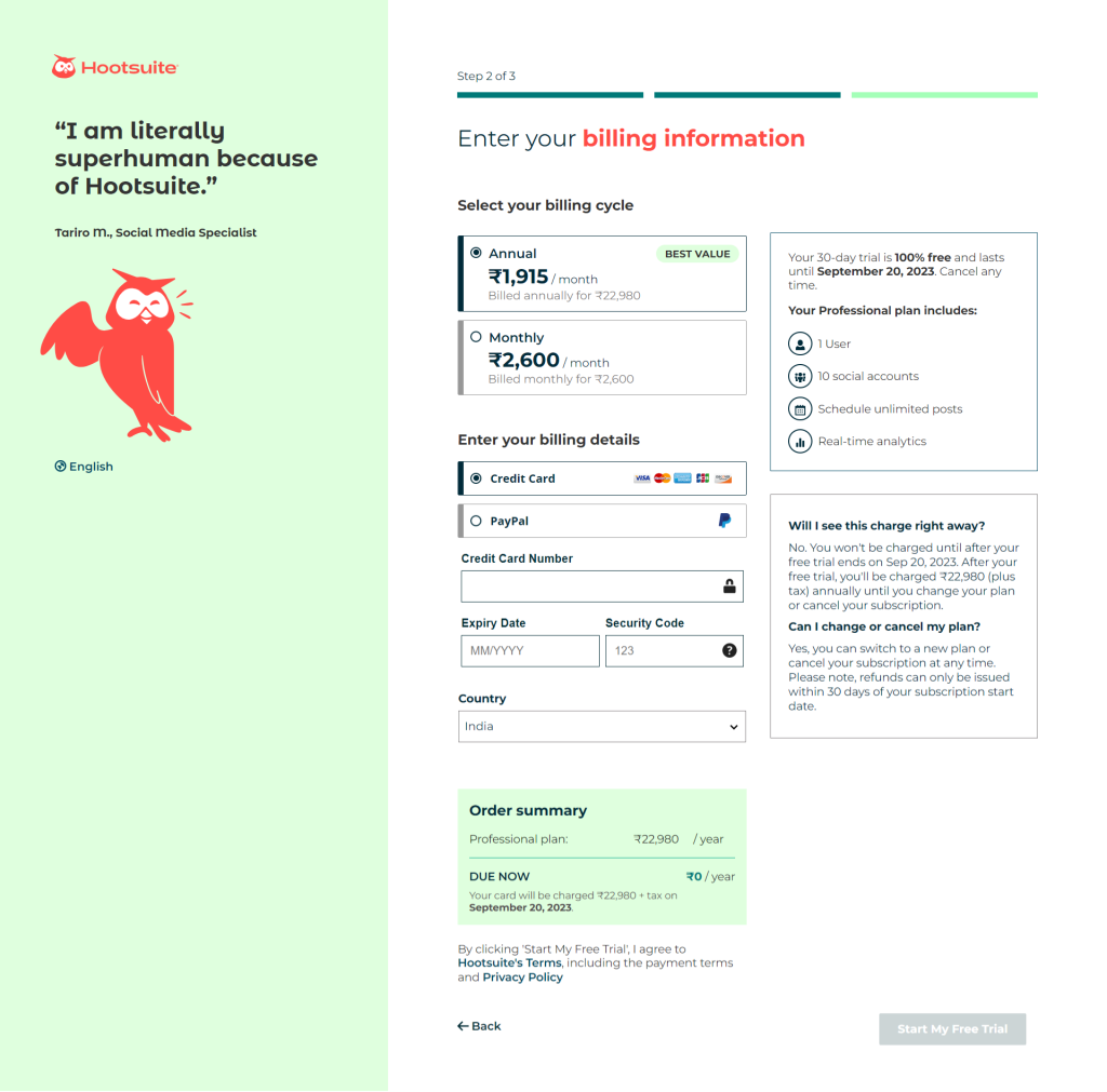 Considered Sign-up Vs. Fast Sign-up - Simplileap